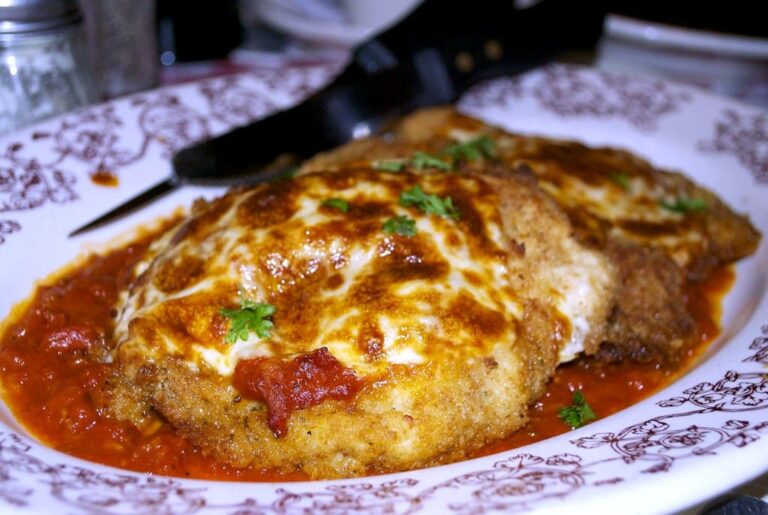 Chicken parmigiana (pollo a la parmesana) - Recetas de USA